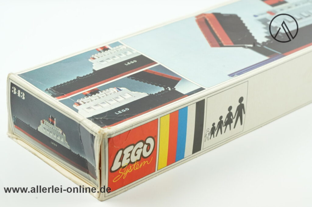 LEGO® 343 | LEGO® Ferry Boat | Eisenbahnfähre mit Original Bauanleitung ...