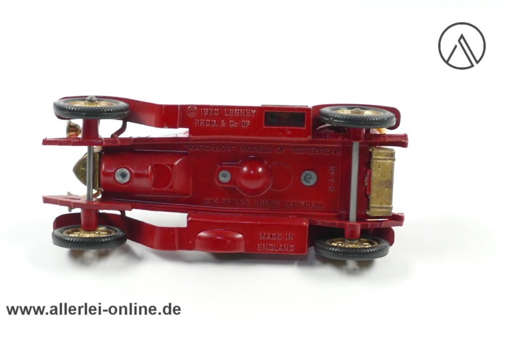 Matchbox Lesney England | Y-2 1914 Prince Henry Vauxhall | Models of ...