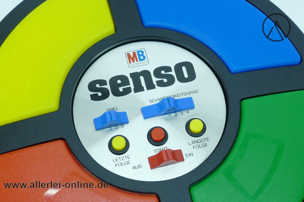 MB Electronics | SENSO | Vintage 70-80er Jahre Tisch-Spielekonsole ...