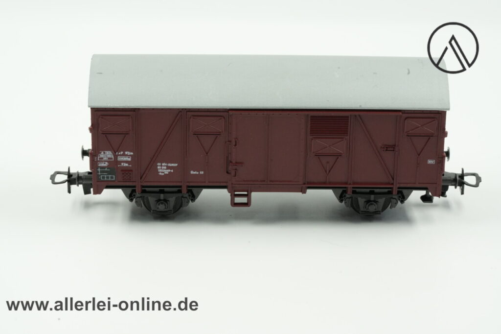 Roco H0 | Roco 4304 gedeckter Güterwagen | 2-Achs Güterwagen mit OVP ...